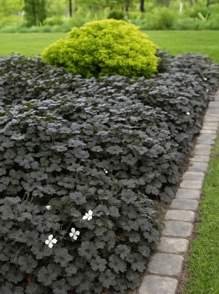 Storchschnabel 'Sanne' / Geranium sessiliflorum 'Sanne' günstig kaufen
